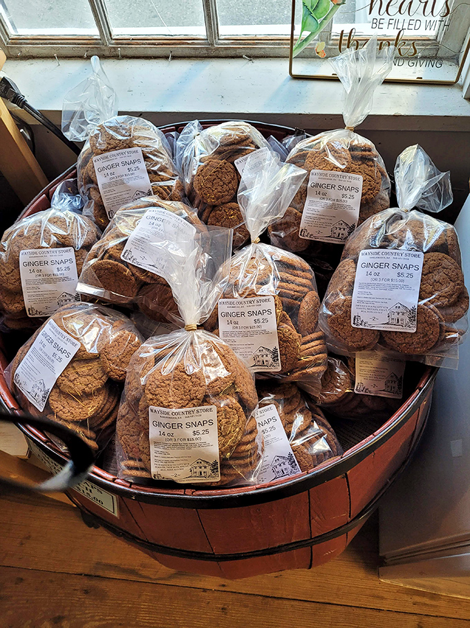 Grandma's secret weapon: ginger snaps that snap back with just the right amount of spice. These aren't your average cookies—they're edible nostalgia.