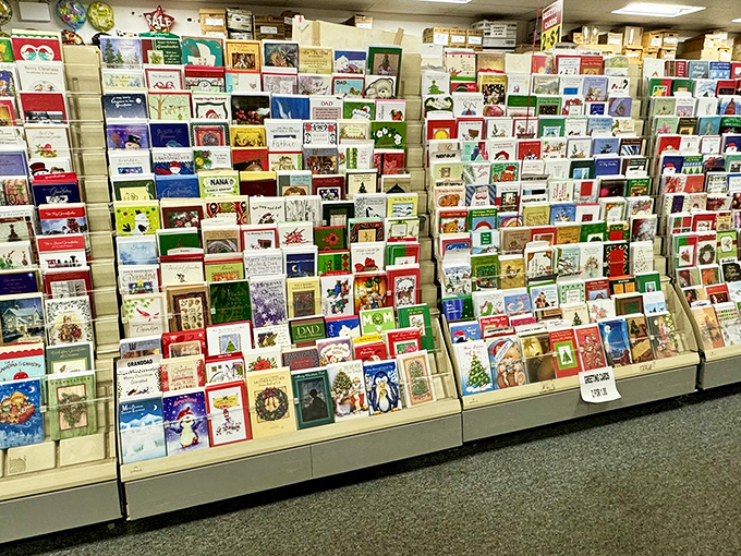 Greeting card heaven! When Hallmark meets markdown prices, you can afford to be that person who never forgets a birthday.