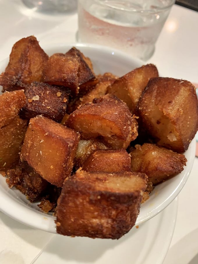 Home fries so perfectly crispy and seasoned, they might make you forget potatoes ever come in any other form. 