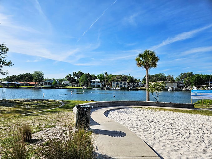 Hunter Springs Park offers a slice of paradise with its pristine beach area – Florida's version of a front-row seat to nature's show.