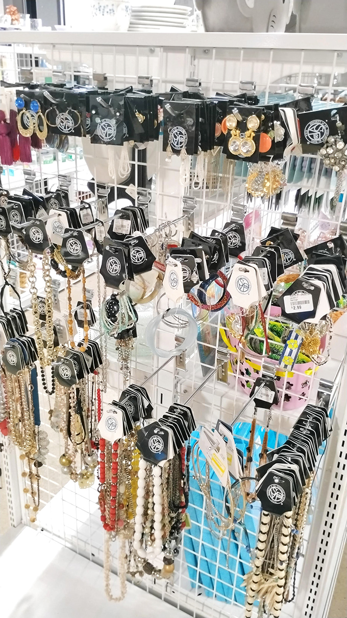 Jewelry displays that rival department stores offer bling for every budget—from "treat yourself" Tuesday to "special occasion" splurges.