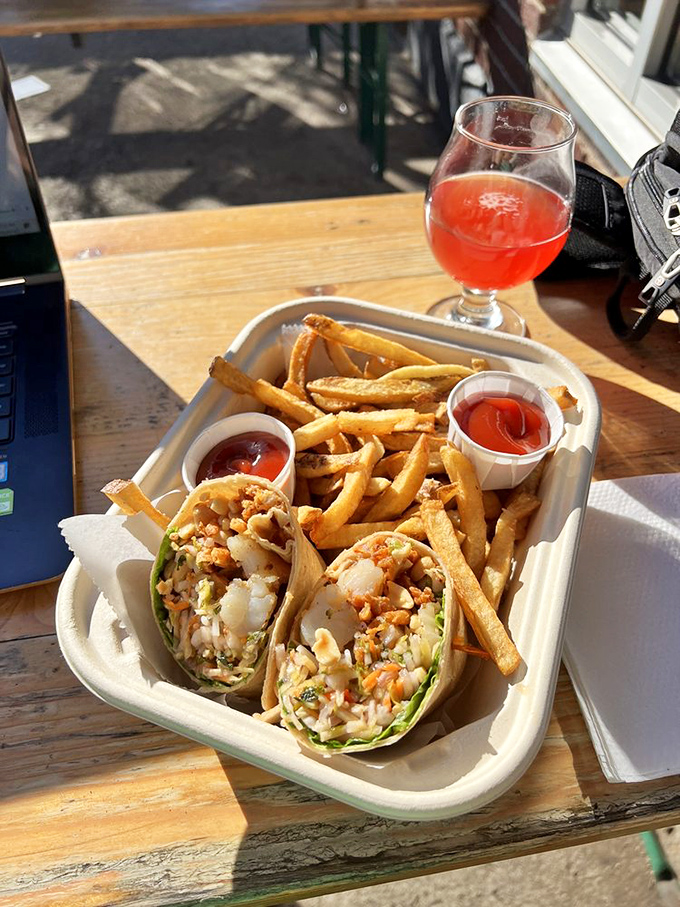 Whoever said healthy eating can't be exciting never met these shrimp wraps—vibrant, fresh, and proof that seafood doesn't always need a deep fryer.