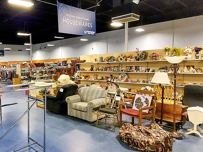 The housewares section feels like your grandmother's attic—if your grandmother was an exceptionally organized collector with impeccable taste and reasonable prices.