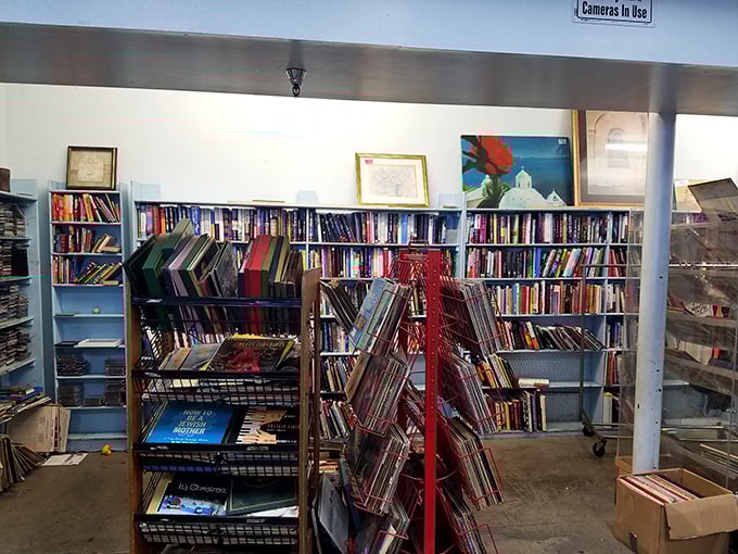 Bibliophiles beware—you might need to cancel your afternoon plans once you discover the surprisingly organized literary labyrinth waiting here.