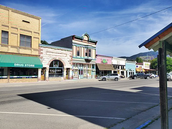Hays Drug Store has probably witnessed more town gossip than a bartender on Saturday night. These buildings aren't just structures—they're community keepers.