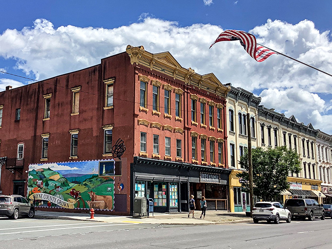 These aren't just buildings—they're a living timeline of American architectural styles, with each facade telling stories of Honesdale's evolution through the decades.