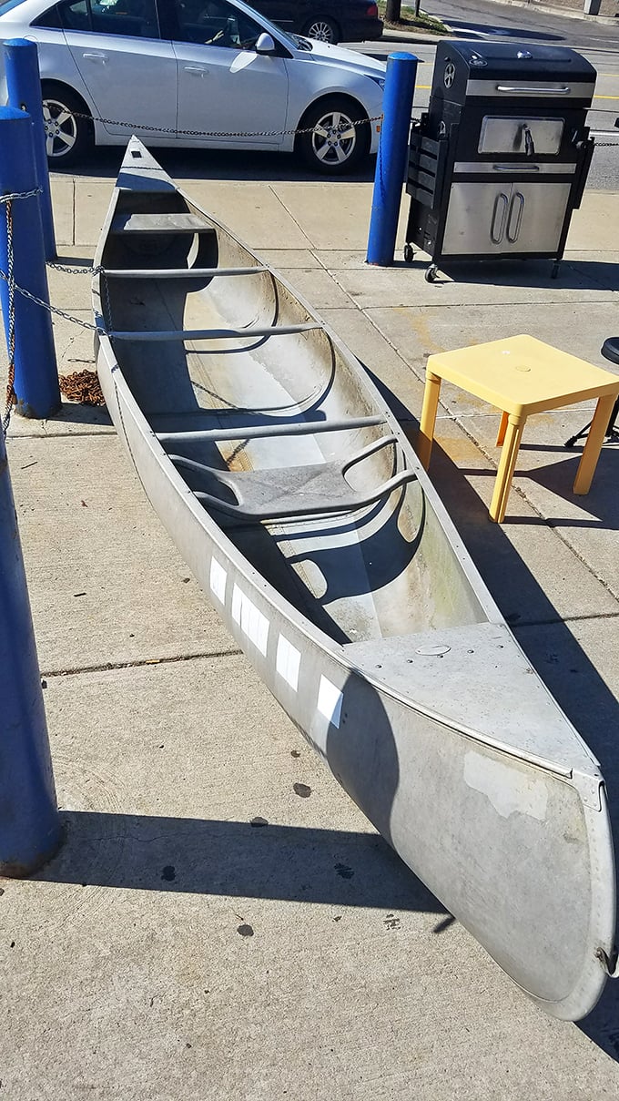 "Yes, I found a canoe at a thrift store." The sentence you never thought you'd say until Pittsburgh shopping changed everything.
