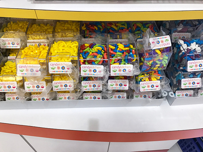 Candy Kitchen's bagged treats offer portion control in theory only – who's ever eaten just one handful?