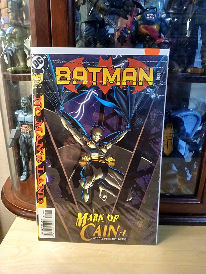 Holy collectibles, Batman! This pristine comic featuring the Dark Knight represents the careful preservation of pop culture history that defines this museum's mission.