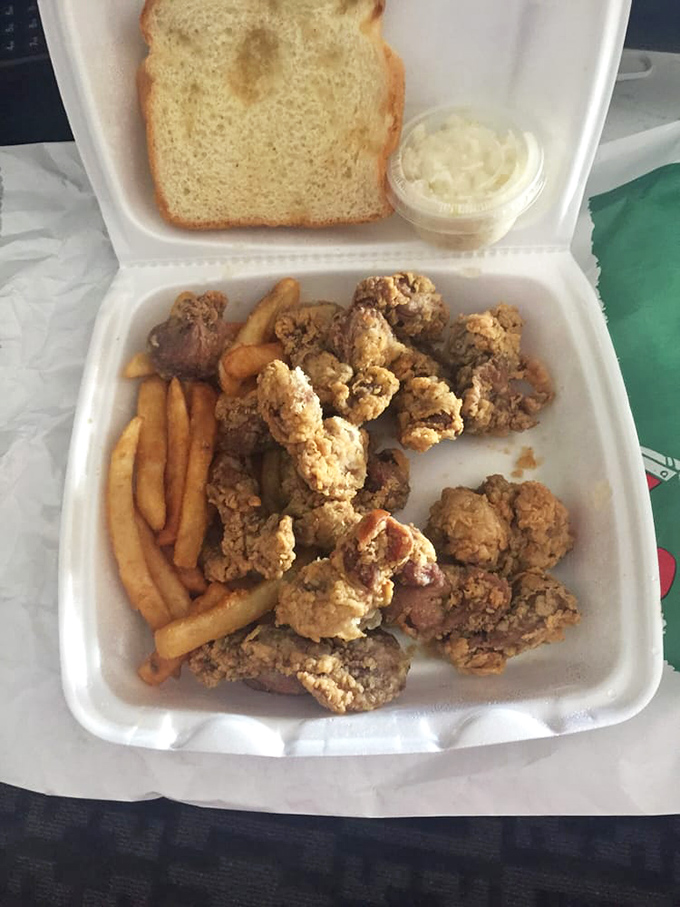 Fried gizzards—the unsung heroes of the chicken world—transformed into crunchy, savory treasures for the adventurous eater.