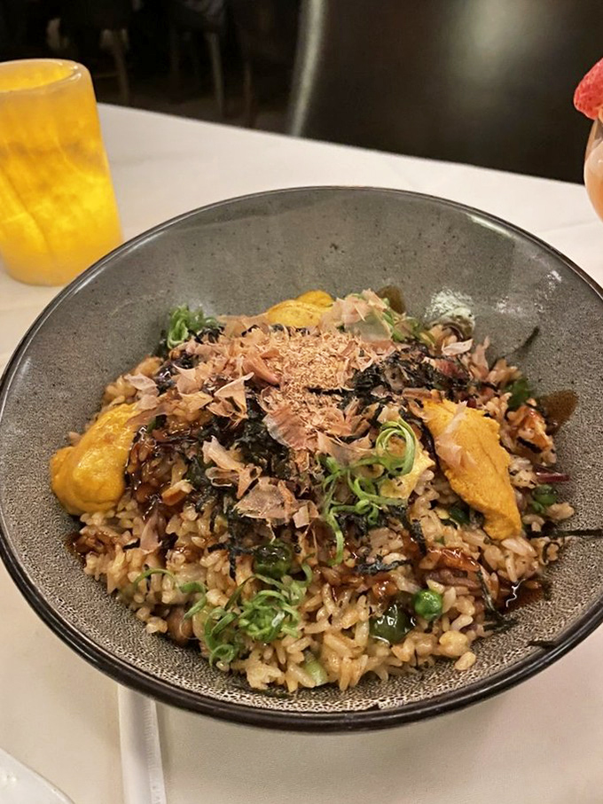Not your corner takeout fried rice—this bowl of umami-packed perfection might just upstage the steak. Almost.
