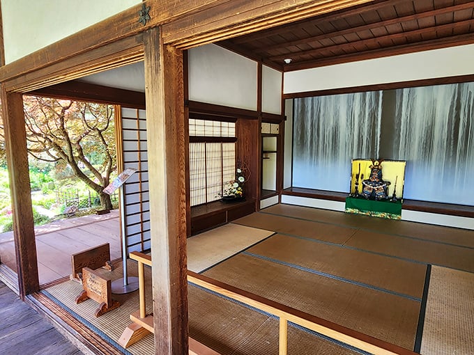 Traditional tatami mats and sliding doors create rooms that breathe. Marie Kondo didn't invent minimalism—she just reminded us why it works.