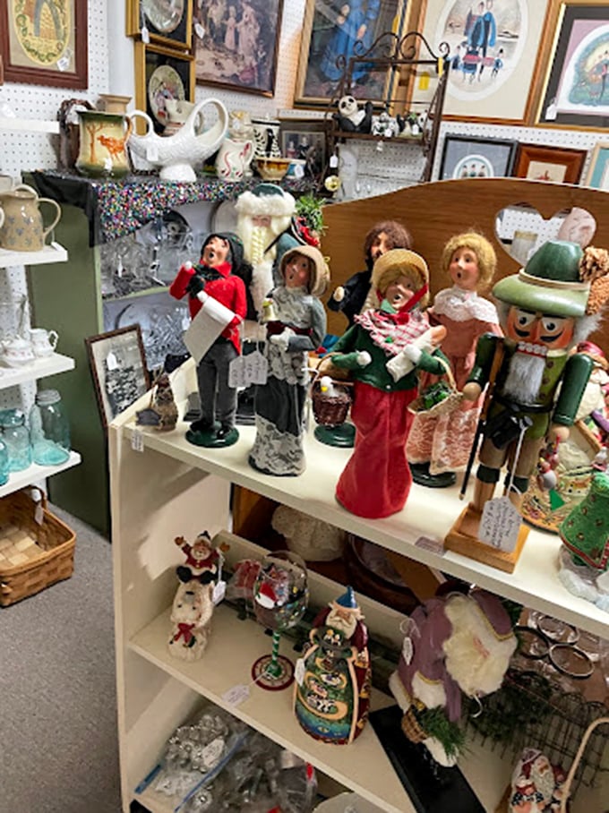 These aren't just holiday decorations – they're time travelers from Christmas past, waiting to bring vintage charm to someone's modern celebration.