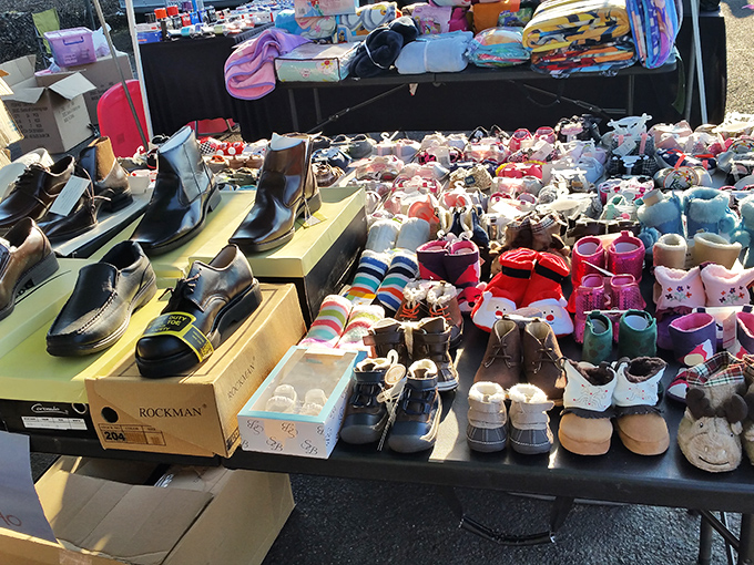 Tiny shoes tell big stories—from pristine baby booties to well-loved toddler sneakers, each pair represents first steps, playground adventures, and growing feet.