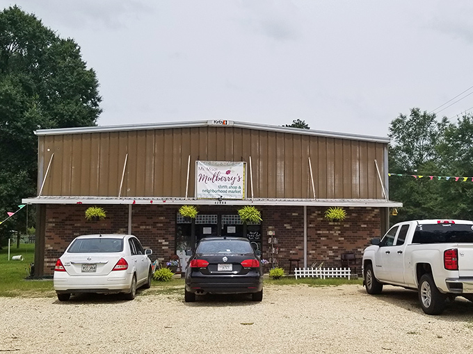 Country charm meets thrift store magic at this unassuming Hammond hideaway—don't judge this book by its cover!