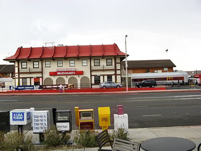 Barstow's vintage storefronts along historic Route 66 offer a slice of Americana with desert-low housing costs.