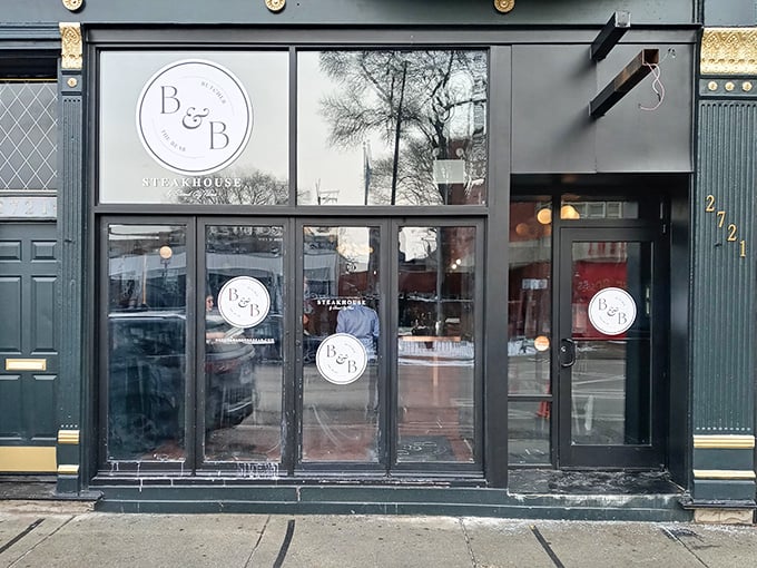 Butcher and the Bear's sleek exterior gives nothing away – the flavor explosion happens once you're through those doors.