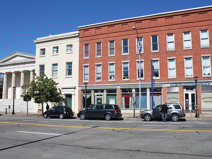 Downtown Erie combines historic architecture with modern energy – a Great Lakes city that's finally getting the attention it deserves.