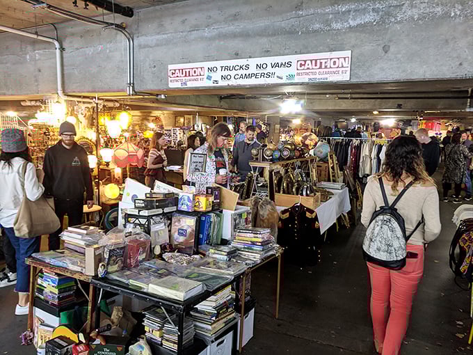 Underground economy! This garage-turned-marketplace proves Seattle's best treasures sometimes hide in the most unexpected places.
