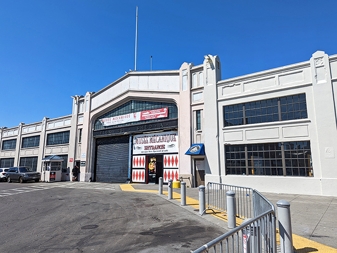 This vintage arcade paradise sits on San Francisco's Pier 45, where quarters disappear faster than fog on a sunny day.