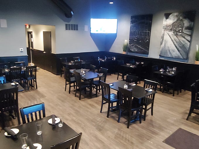 Simple modern interior with extraordinary flavors—Shorty's proves great steakhouses, like great people, don't need to show off.