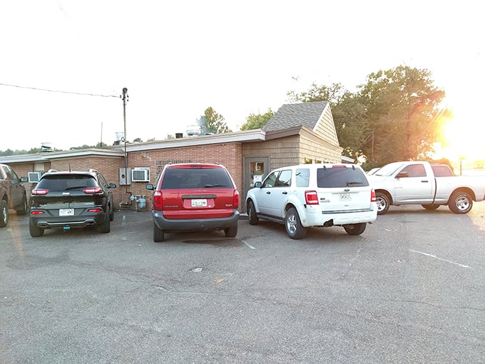 The packed parking lot tells you everything you need to know – Henderson's worst-kept secret serves steaks worth driving for.