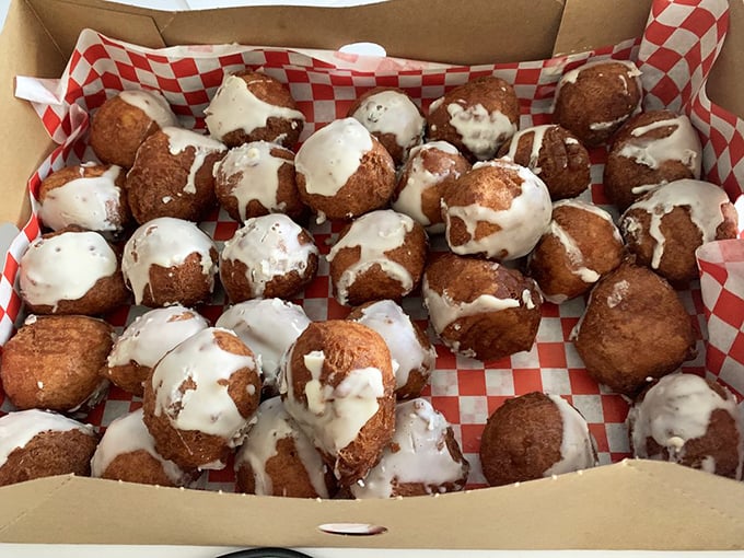 Apple fritters that would make your grandmother both jealous and proud. Sweet, crispy, and absolutely worth the extra gym time.