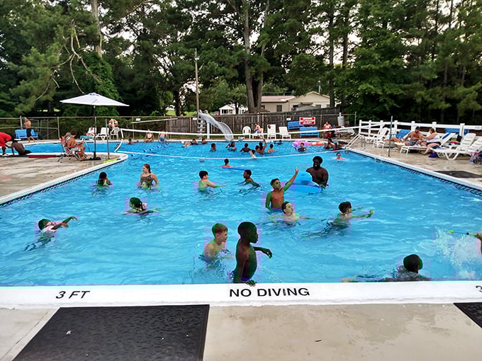 Summer in Benson means diving into the community pool, where kids create the soundtrack of vacation and lifelong memories are made one splash at a time.