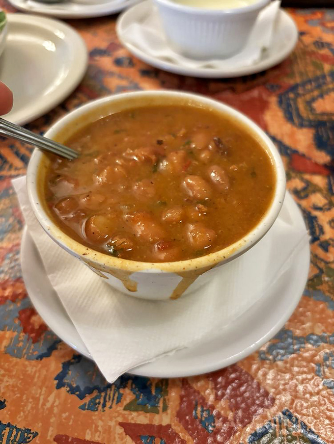 This isn't just bean soup—it's a bowl of liquid comfort that grandmothers everywhere would approve of with knowing nods.
