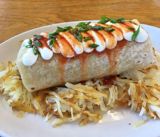 This isn't your gas station breakfast burrito. It's the Pavarotti of burritos—robust, perfectly composed, and deserving of a standing ovation.