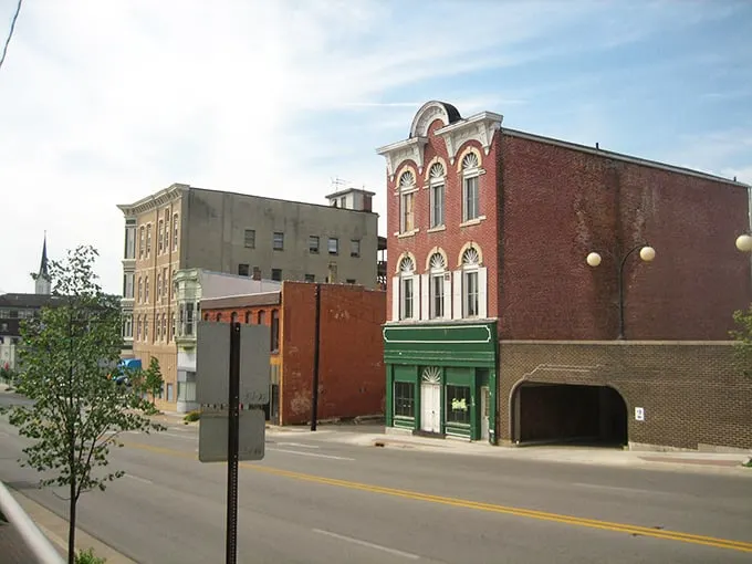 Downtown storefronts offer the kind of authentic Main Street experience that theme parks try desperately to recreate. No admission required for this slice of Americana.