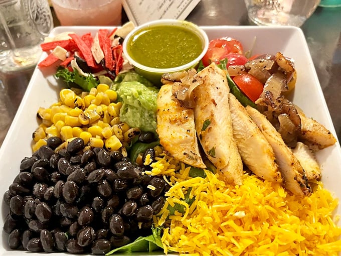 A fiesta of flavors that makes salad feel like a celebration. Proof that healthy eating doesn't have to be a punishment.