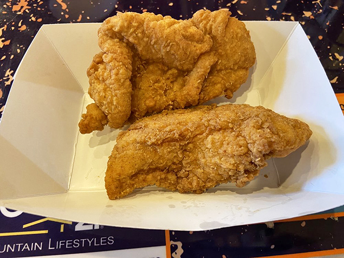Chicken tenders that actually taste like chicken – a revolutionary concept that has children putting down their tablets to focus on food.