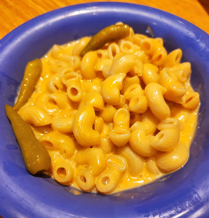 This isn't your childhood mac and cheese—it's a creamy, dreamy bowl of nostalgia that somehow tastes exactly like comfort feels.