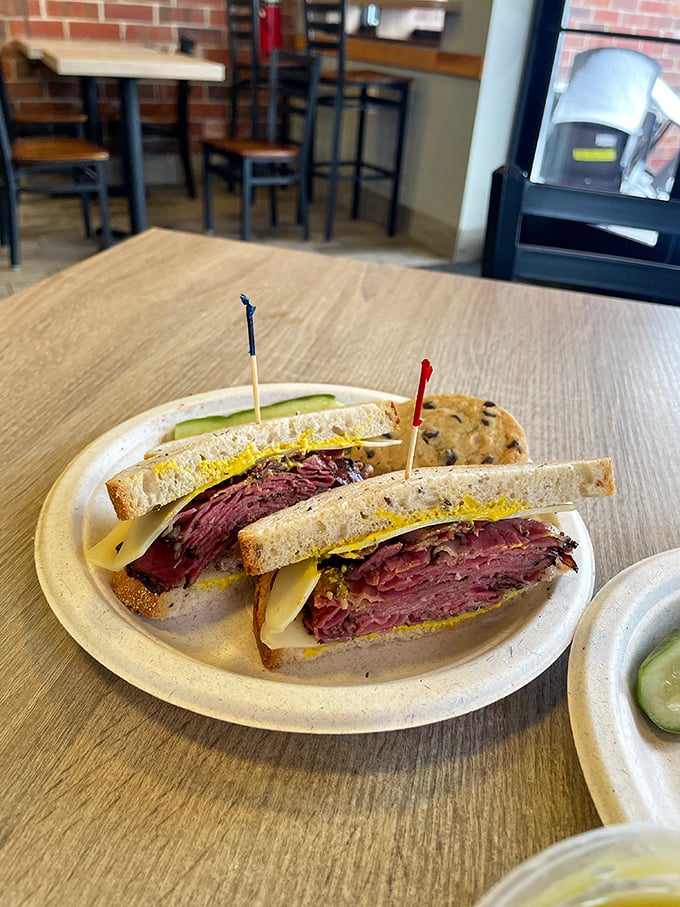This sandwich doesn't just have layers of pastrami—it has generations of tradition stacked between two slices of rye bread.