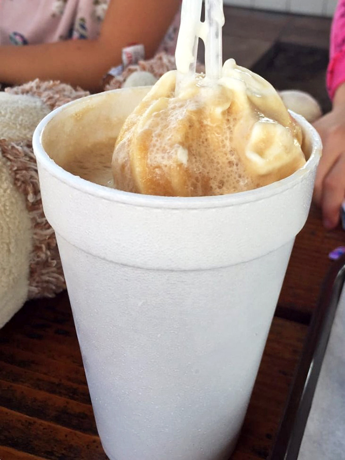 The root beer float—where ice cream meets soda in a frothy romance that's been making taste buds swoon since drive-ins had actual car hops.