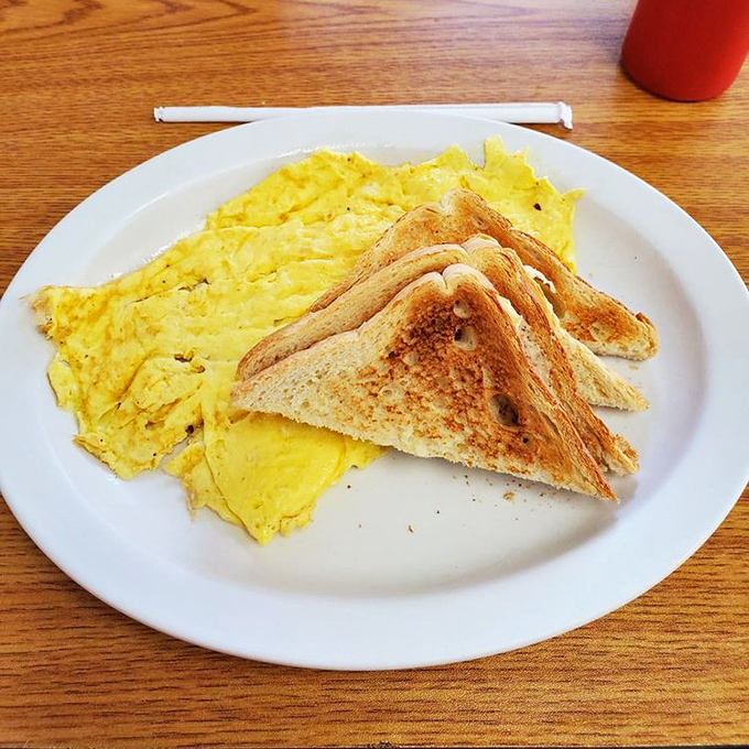Sometimes the simplest things are hardest to get right—fluffy scrambled eggs and toast toasted to that precise golden-brown sweet spot.
