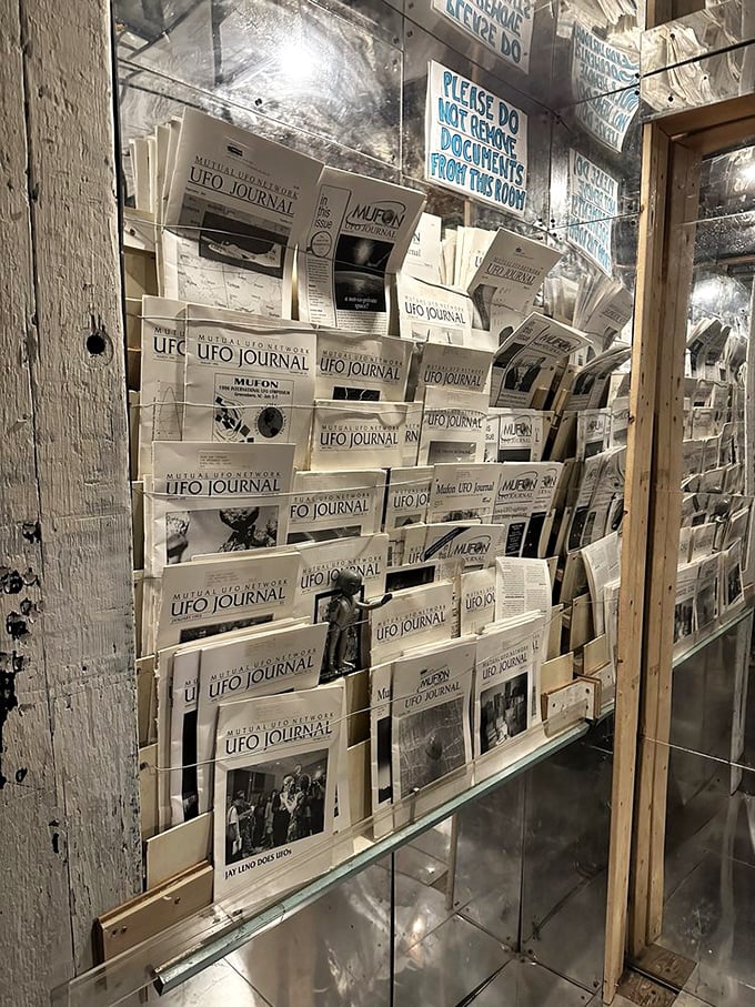 The UFO Journal collection suggests either we're not alone in the universe or someone has an impressive commitment to documenting the unexplained.