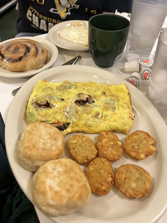 A proper Pittsburgh breakfast requires pierogies alongside your omelet – a cultural handshake between Eastern European tradition and American diner classics.