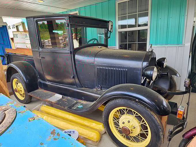 Detroit's finest, preserved in all its Model T glory. Henry Ford himself would tip his hat to this beautifully maintained piece of American automotive history.