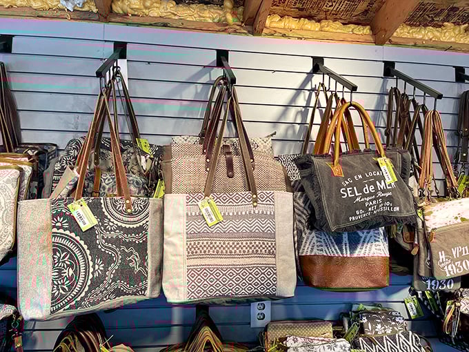 Handcrafted bags that combine practicality with artistry – each one ready to replace those flimsy grocery store totes or become your new favorite farmers market companion.