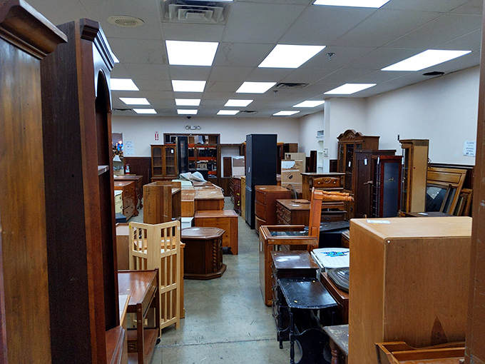 Furniture with character – where else can you find pieces that have already proven they can survive multiple moves and at least one teenager?