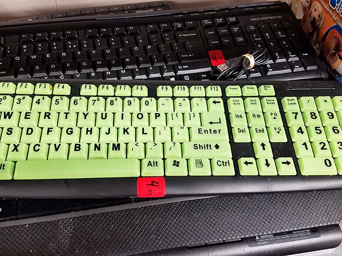 For just a few dollars, transform your typing experience with these lime-green keys—productivity with a splash of whimsy!