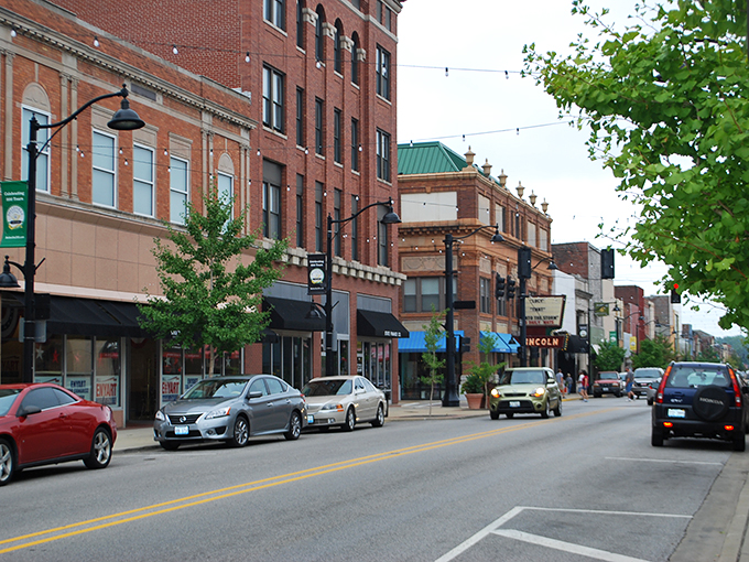 Belleville's classic architecture creates a downtown that's both beautiful and budget-friendly. The name means "beautiful city" for good reason!