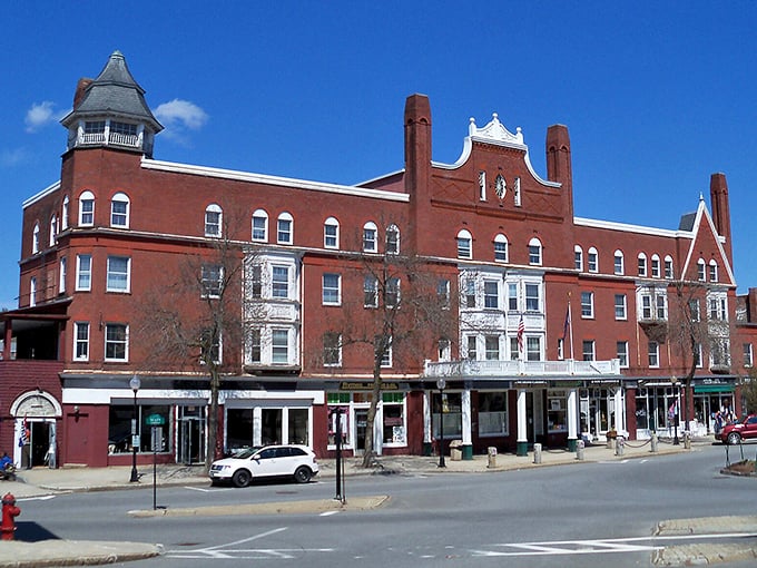 Claremont welcomes visitors with small-town charm and historic architecture. That impressive brick hotel has witnessed centuries of comings and goings!