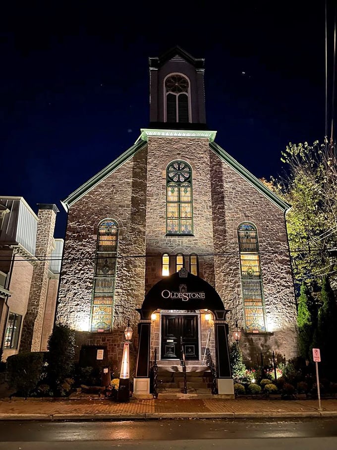 Dining in a converted church? Oldestone's stunning architecture makes every meal feel like a special occasion. Hallelujah for great steaks!