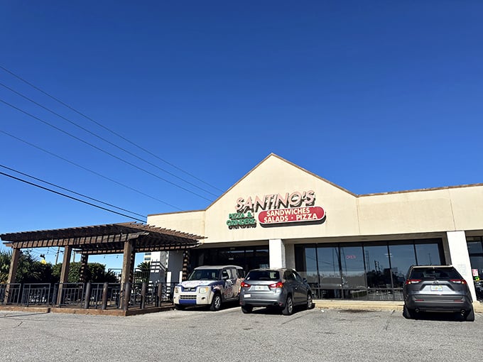 Santino's might hide in a strip mall, but locals know this Pensacola treasure is worth finding for pizza that means business.