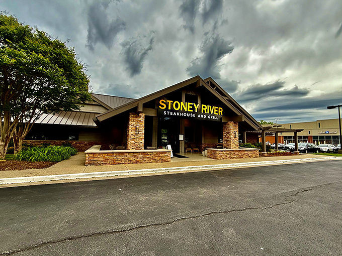 Stoney River Steakhouse (Franklin): Stone and wood create the perfect mountain lodge vibe – no hiking required for this peak experience.