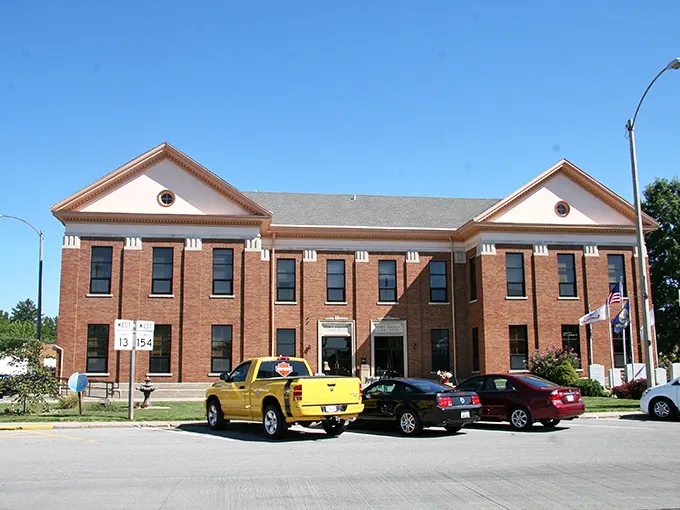 This sturdy brick courthouse in Pinckneyville has likely witnessed more small-town drama than a marathon of "Mayberry R.F.D."