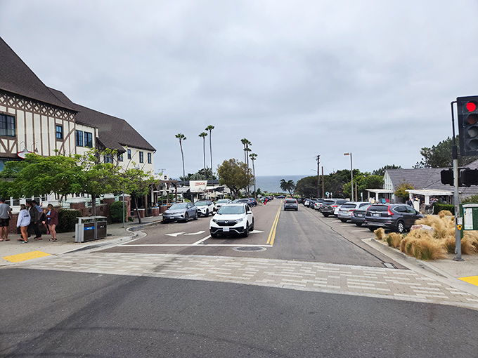 Downtown Del Mar's main drag offers that rare small-town feel where you might actually wave to strangers and mean it.